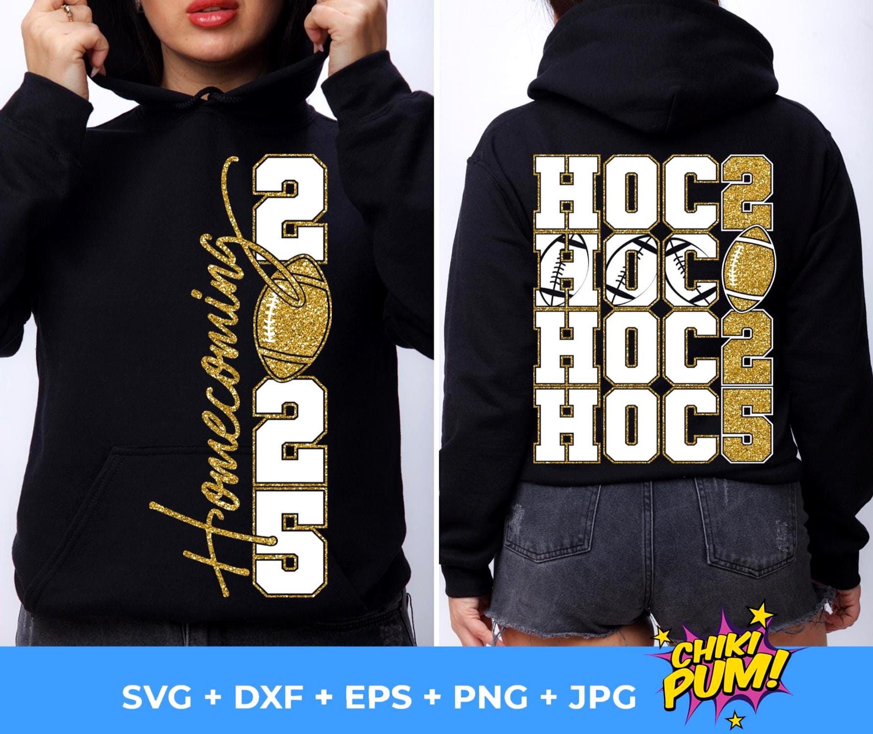 Hoco 2025 SVG PNG: Homecoming 2025 Reunion Shirt Design (digital ...