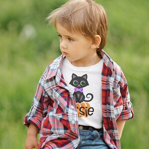 Cute Black Cat Svg, Halloween Boy Svg, Boy Cat Svg, Boys Monogram Svg ...
