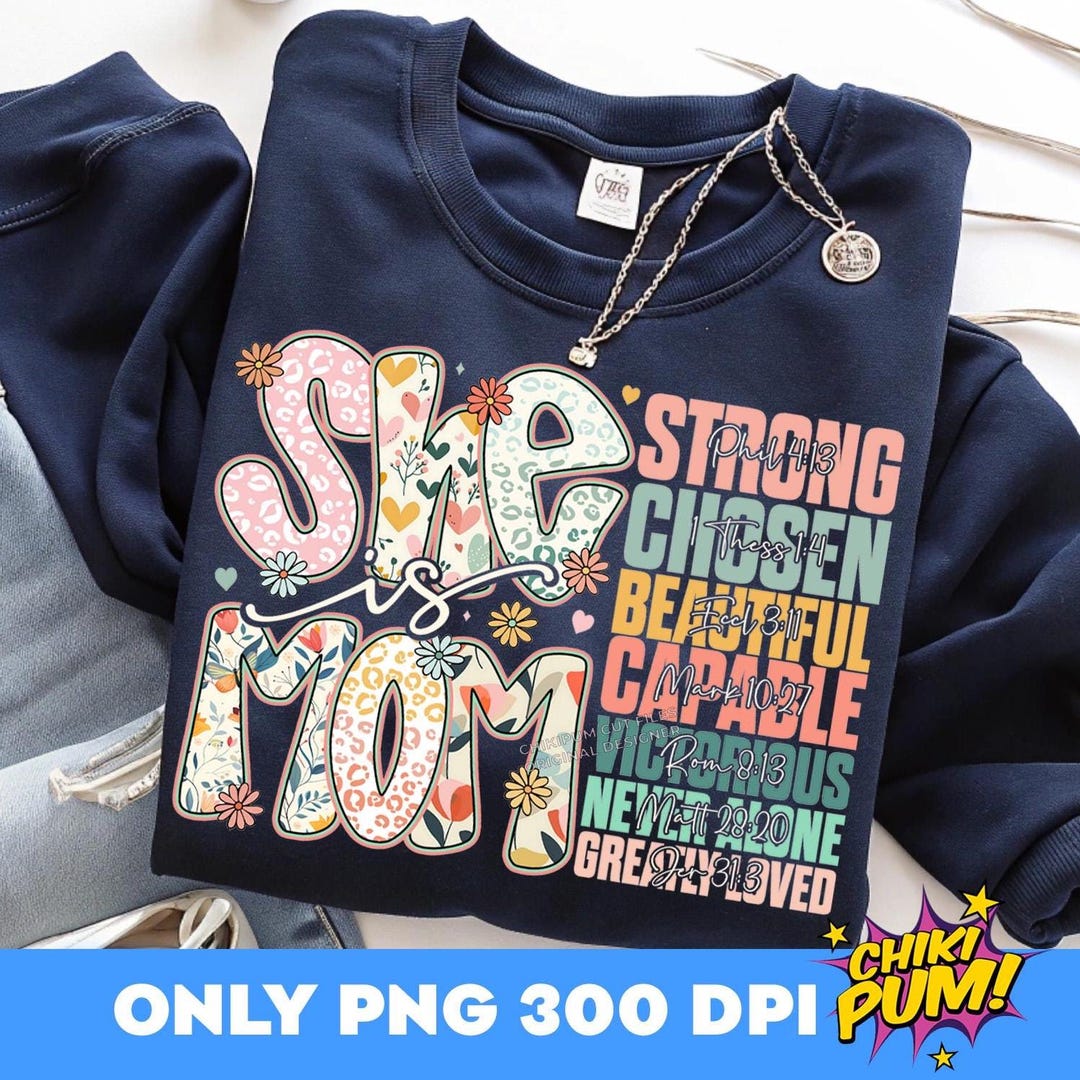 Floral Mama PNG: Preppy Mother's Day Design (digital Download) - Etsy