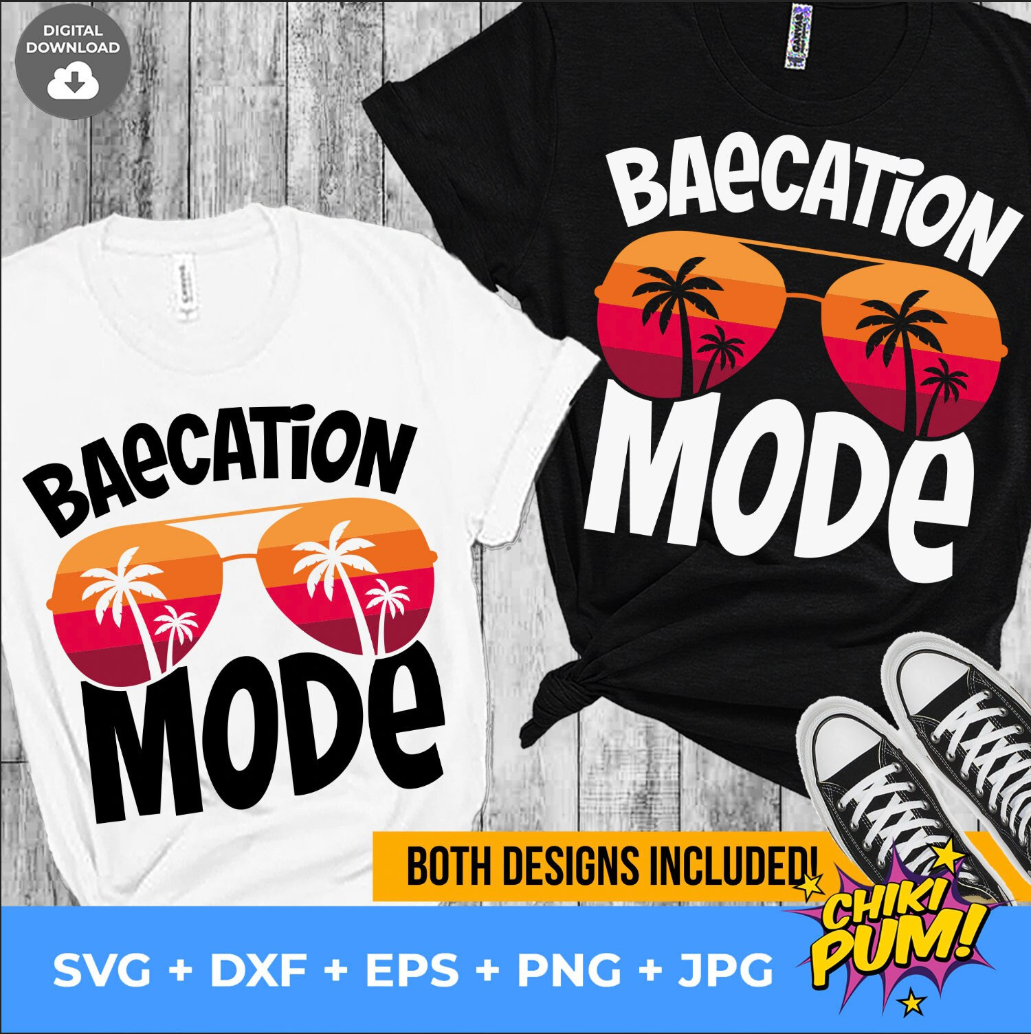 Baecation Mode Svg Baecation Vibes Cut File Instant Download | Etsy