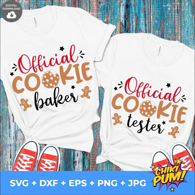 Official Cookie Tester SVG Official Cookie Baker Svg - Etsy