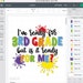 3rd Grade SVG PNG: Back to School Shirt Design Cut Files (digital ...