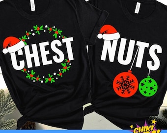 Chest Nuts Christmas SVG: Funny Adult Christmas Design (digital ...