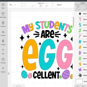 My Students Are Egg-cellent Svg, Eggcellent Svg, Teacher Easter Svg ...