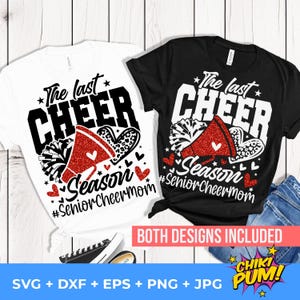 The Last Cheer Season SVG, Cheer Mom SVG, Senior Cheer Mom 2026 Png ...