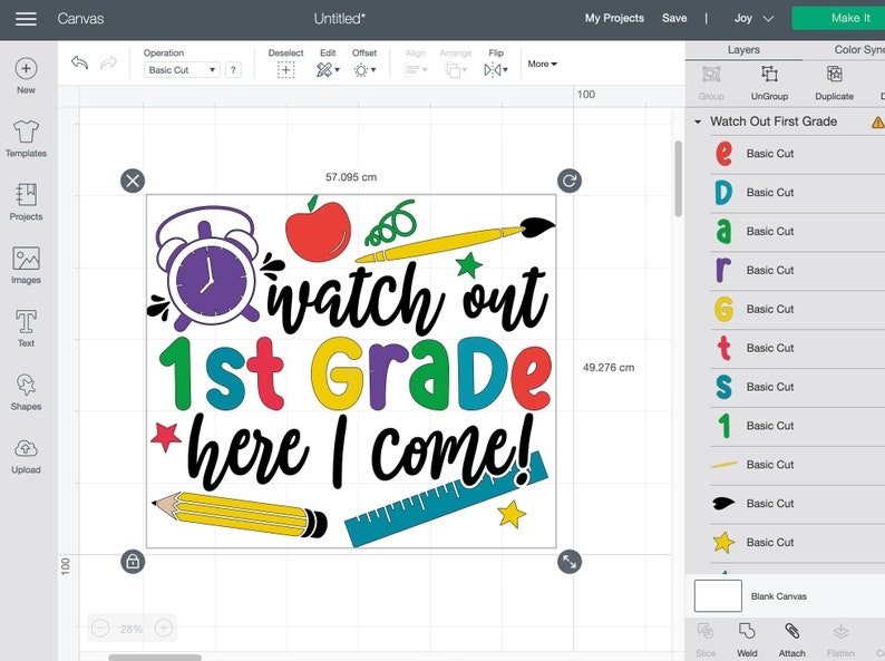 Watch Out Second Grade Here I Come Svg Second Grade SVG File - Etsy