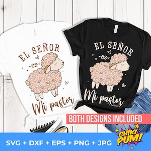 Salmo 23 SVG, El Señor Es Mi Pastor SVG, Png, Spanish Christian Shirt ...