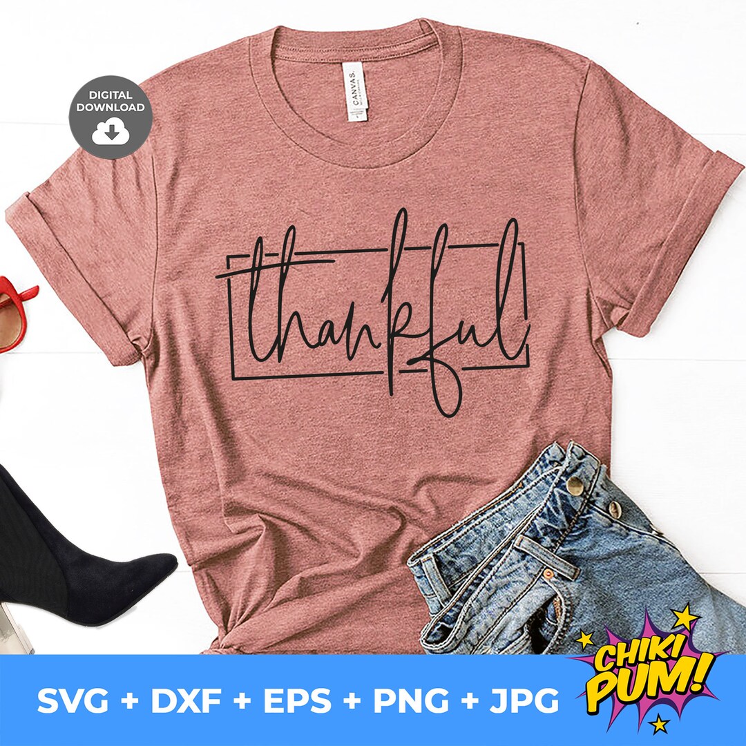 SVG de agradecimiento, SVG escrito a mano, SVG de Acción de Gracias - Etsy México