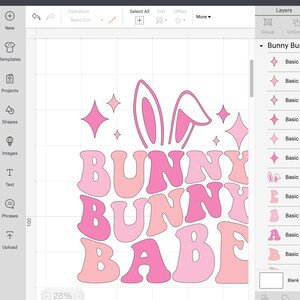 Bunny Babe Svg, Bunny Babe Easter Bunny Svg Png, Easter Sublimation Png ...