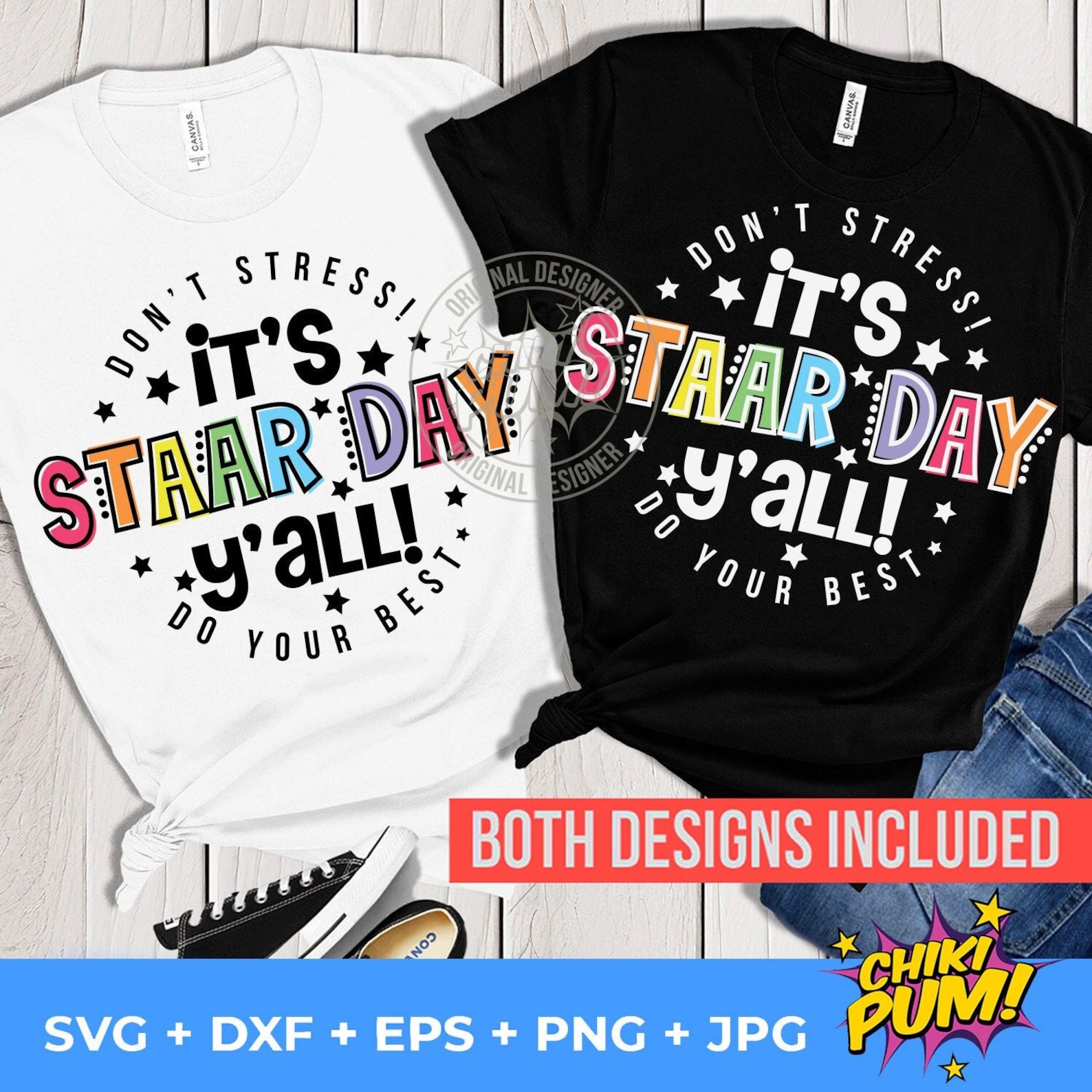 Its Staar Day Y'all SVG PNG: Test Day Teacher Shirt (digital Download ...