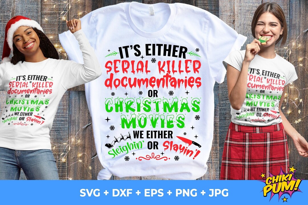 It's Either Serial Killer Documentaries or Christmas - Etsy