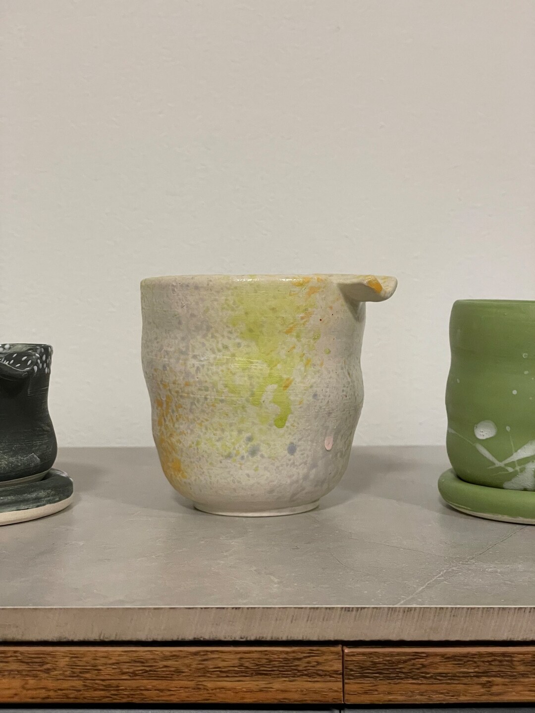 Fun Handmade Ceramic Ashtray Rainbow - Etsy