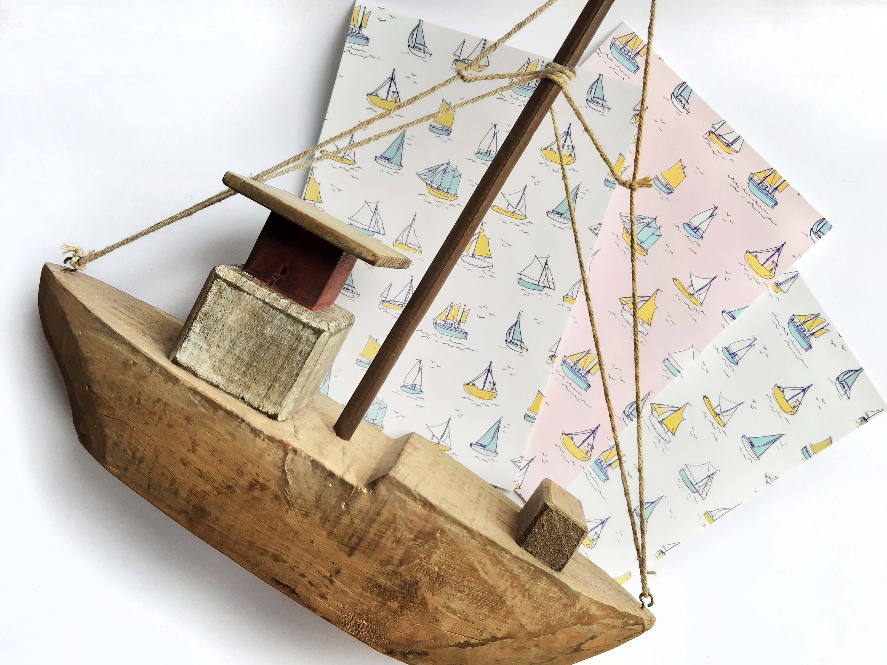 Sailing Boat greetings cards and postcards to send to dinghy or yacht ...
