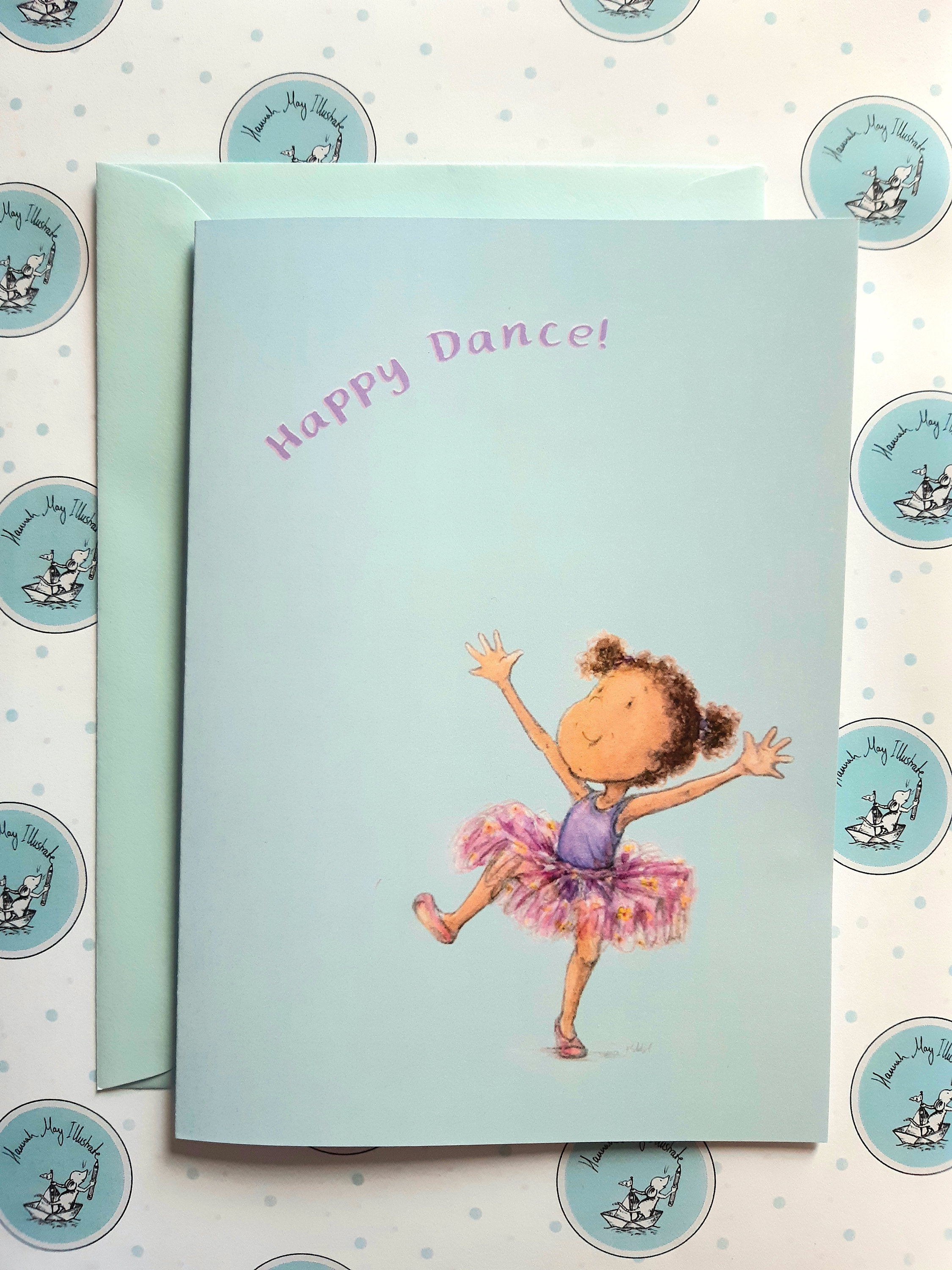 Happy Dance Feel-good Dance Card. Spread a Little Happiness - Etsy