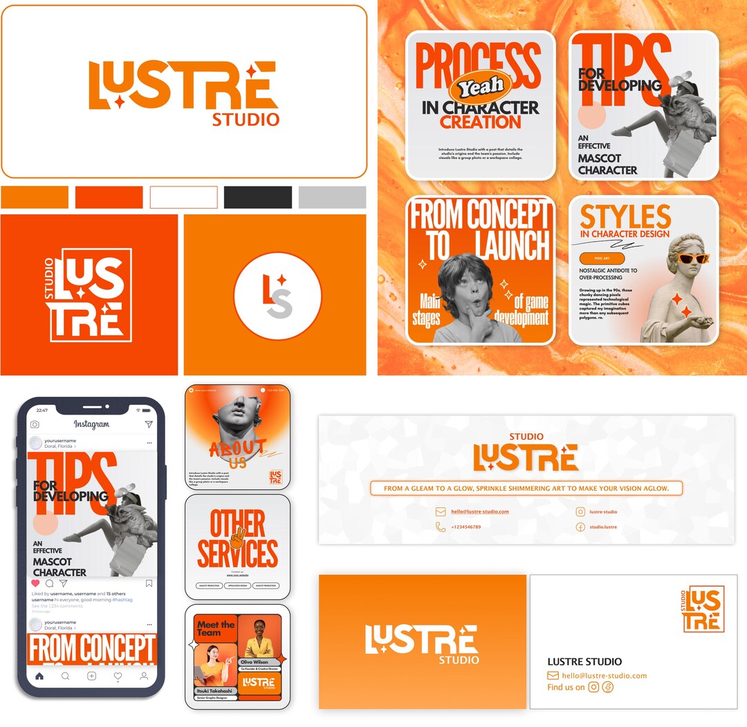 Custom Logo Design & Branding Package: Business Identity Suite - Etsy