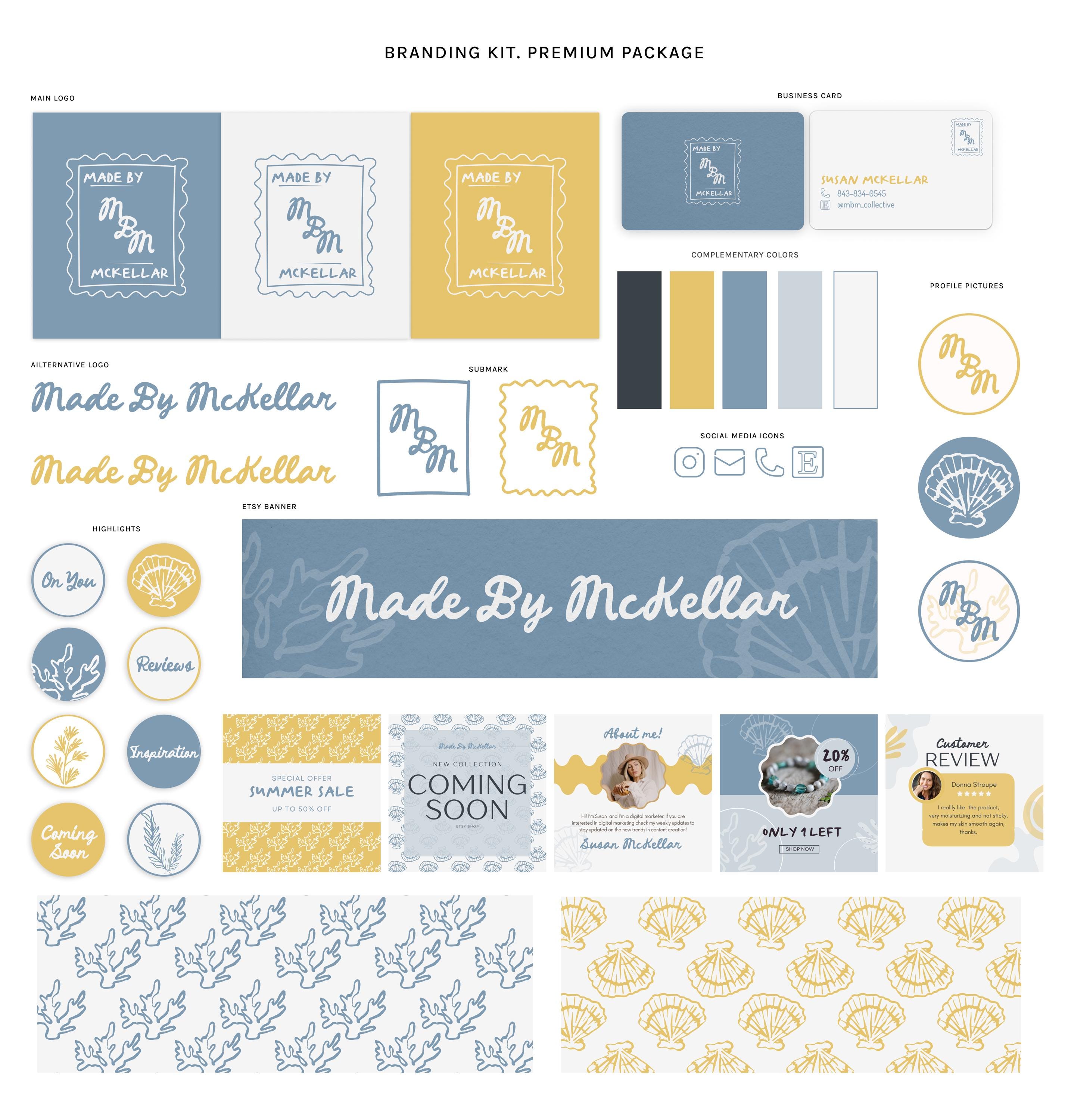 Custom Branding & Logo Design Package: Unique Business Identity ...
