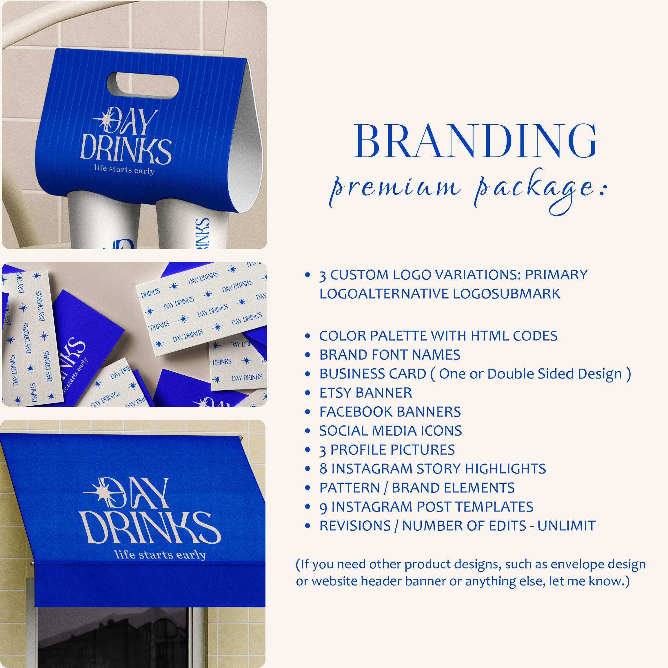 Custom Logo Design and Branding Package: Unique Business Branding Suite ...