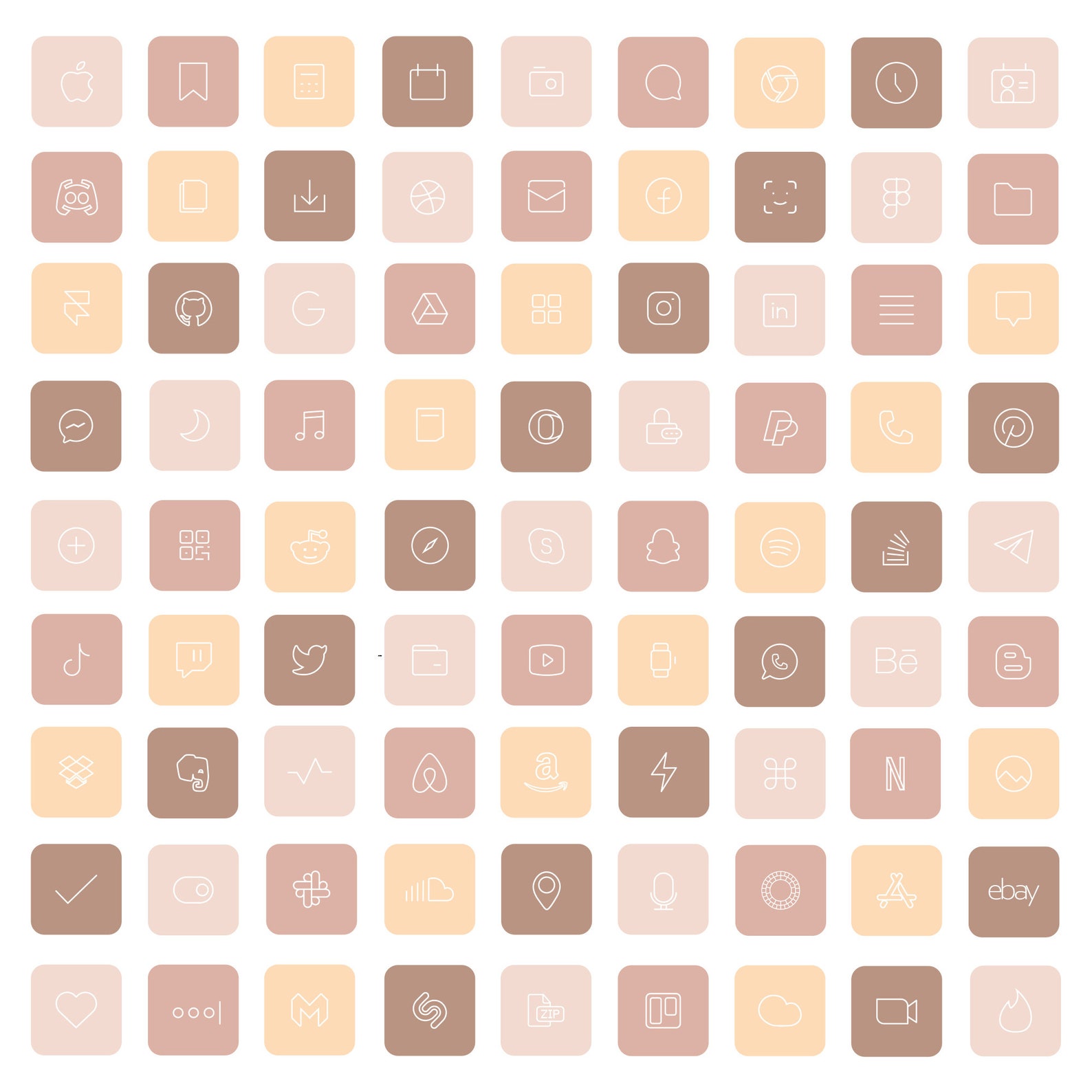 36 Rose Ios 14 App Icons Pink Bright Mood Ios14 Widget Cover | Etsy