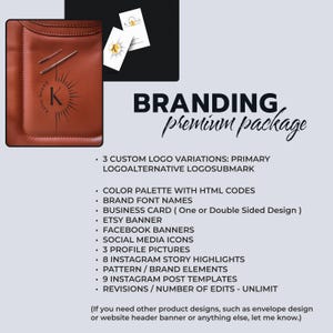 Exclusive Custom Brand Package & Logo Kit: Tailor-made Branding Package ...