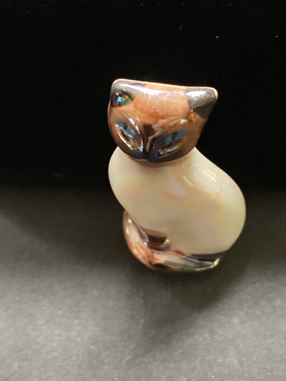 Vintage Avon Porcelain Siamese Cat Brooch/Pin, Hand P… - Gem