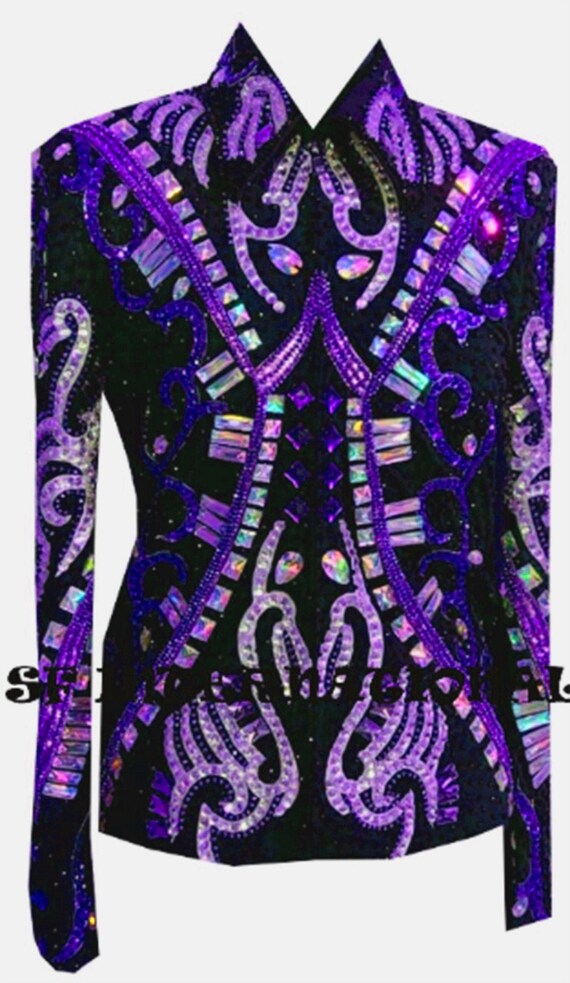 Women's Western Purple Rodeo Queen Showmanship - Etsy