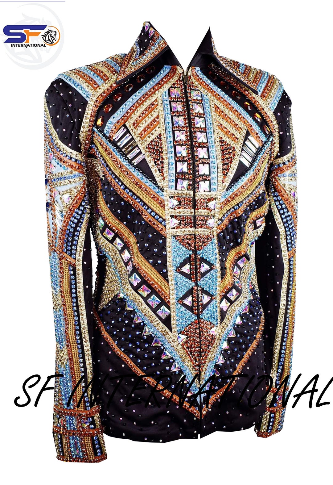 Women's Western Showmanship Jacket, Show Jacket, Horse Show Clothes ...