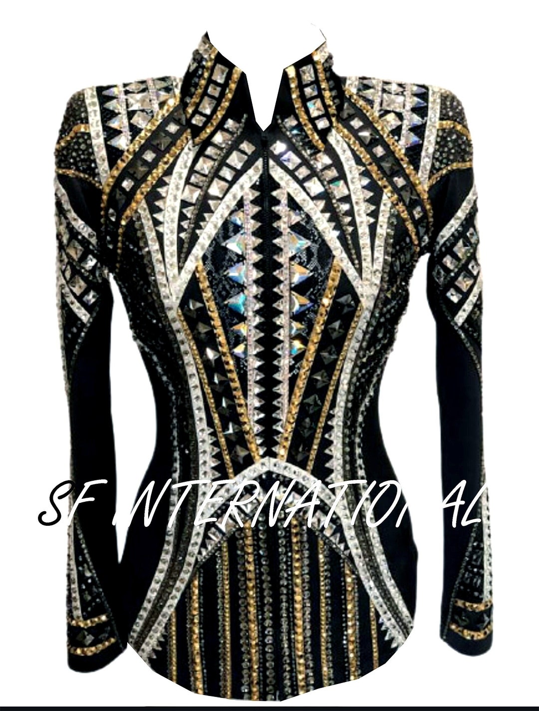 Horse Riding Western Showmanship Jacket, Riding Show Jacket, Show ...