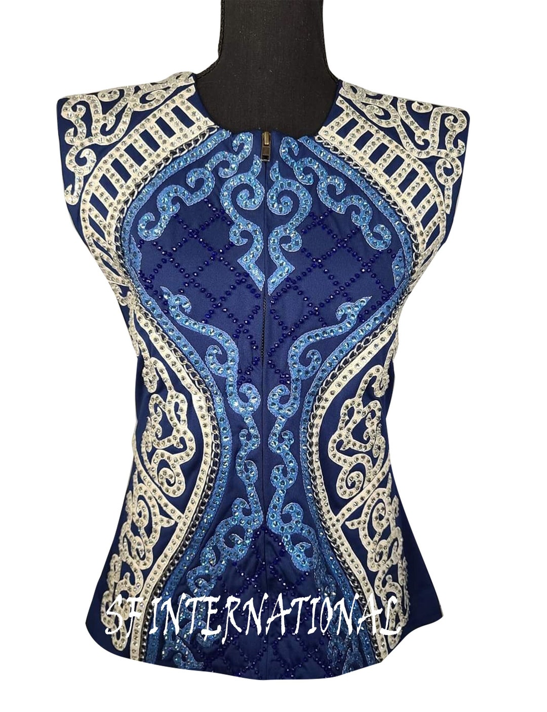 Western Show Vest, Horse Riding Show Vest, Western Show Shirt ...