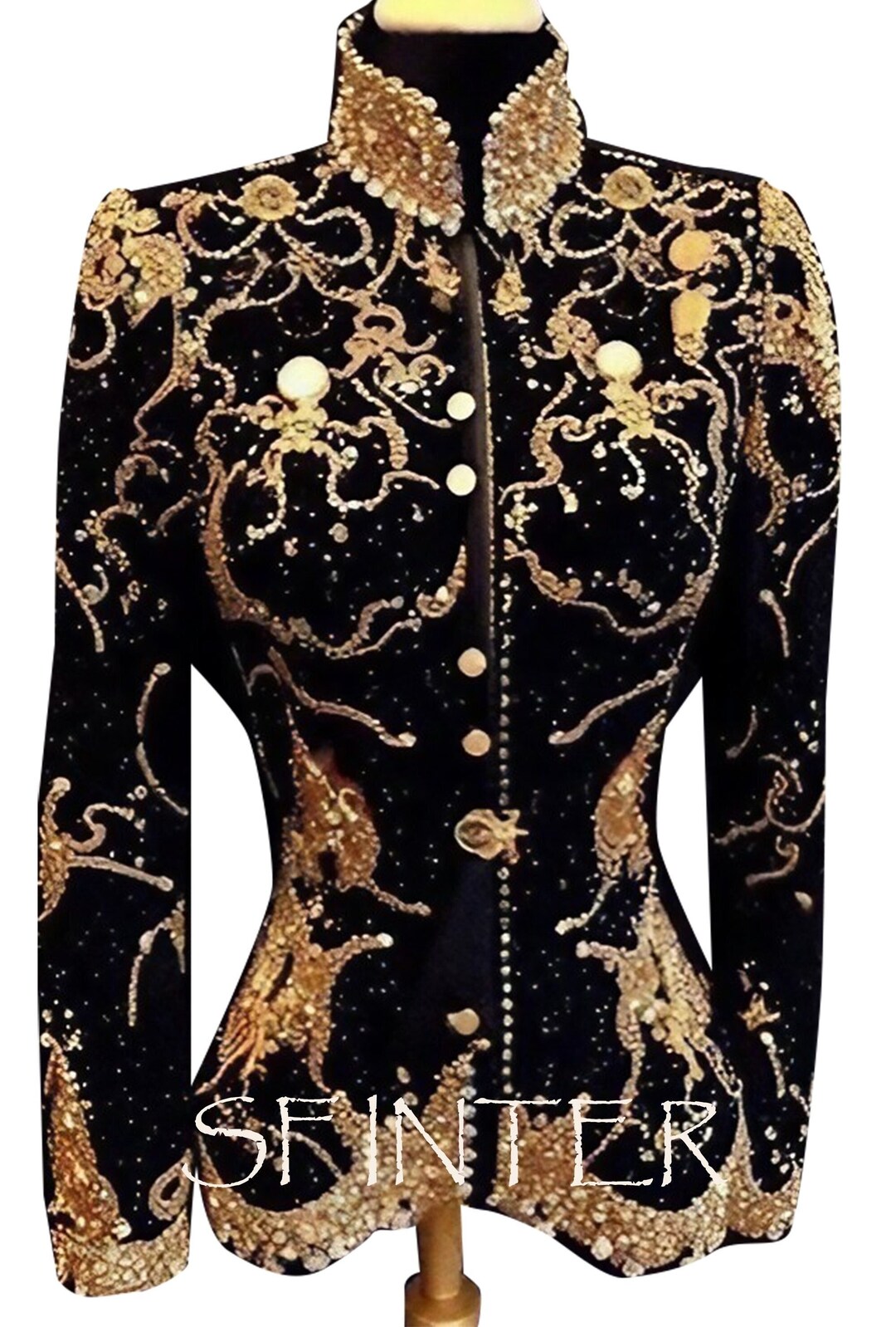 Horse Riding Western Showmanship Jacket, Horse Riding Show Clothing ...