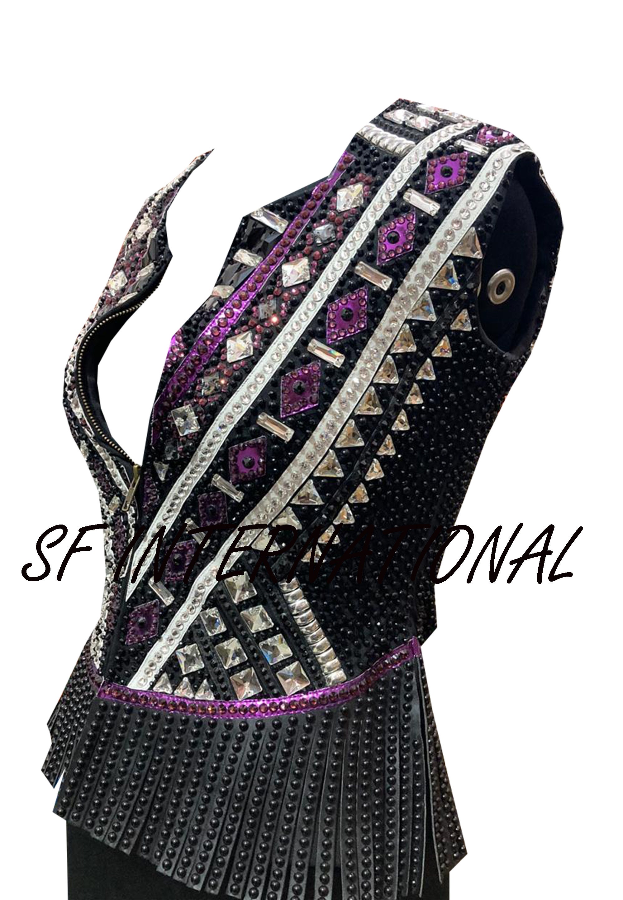 Plus Size Equestrian Horse Show Clothes Show Vest Blouse | Etsy