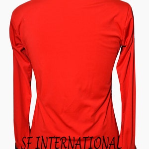 Red Western Show Shirt for Women Rail Shirt Western Show - Etsy
