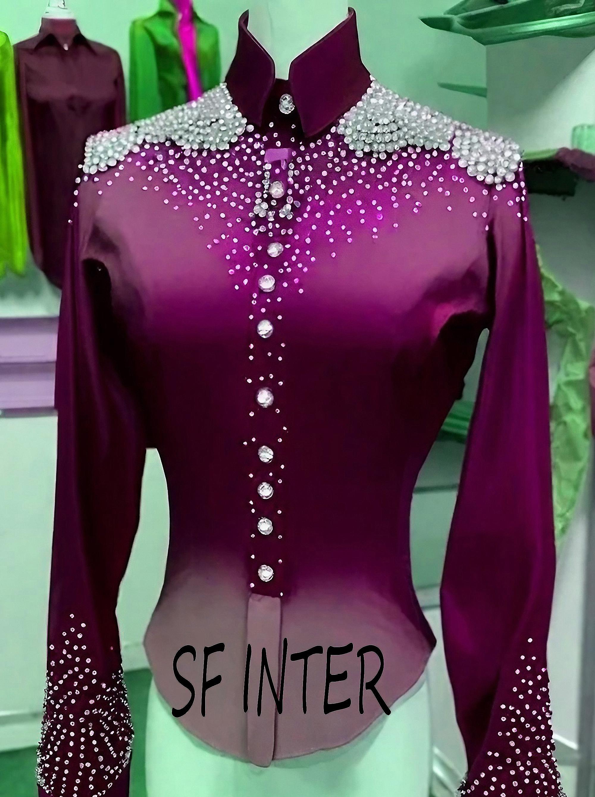 Women's Western Show Shirt: Custom Rodeo Queen Showmanship Clothes - Etsy