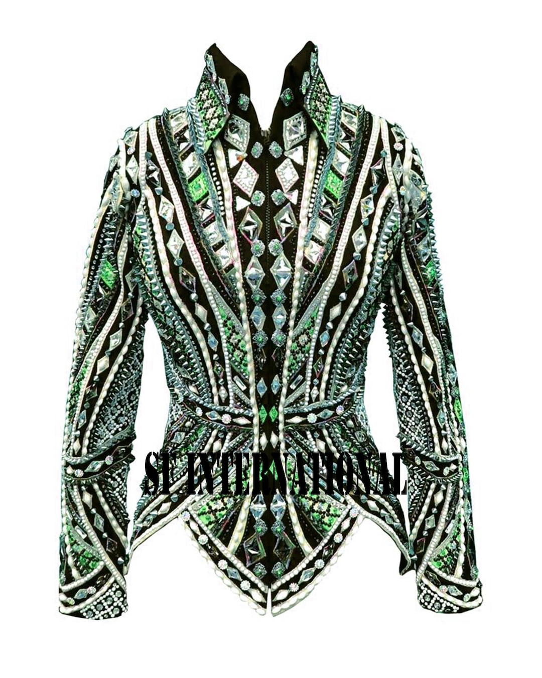 Western Pleasure Show Jacket, Horse Show Jacket, Western Show Jacket ...