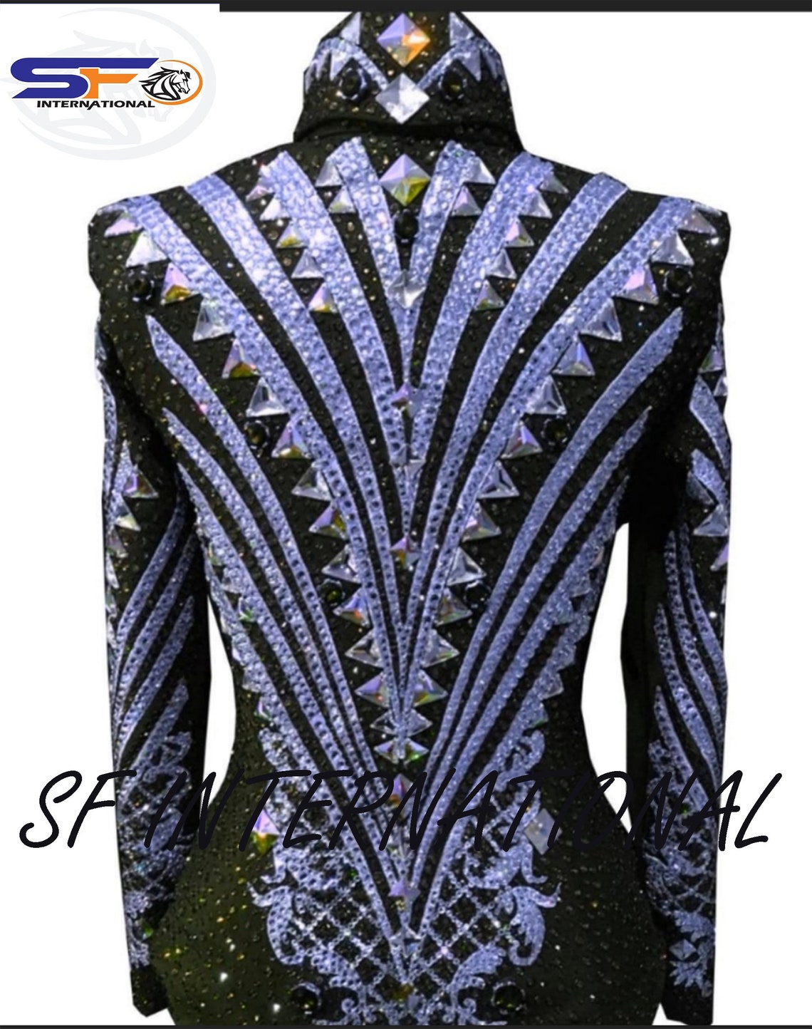 Purple Horse Riding Show Jacket Showmanship Jacket Western | Etsy