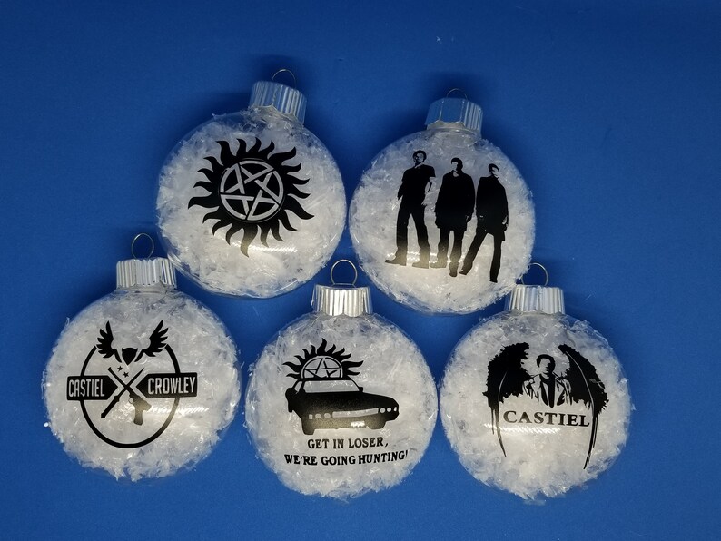 Supernatural Christmas Tree Ornaments - Etsy