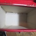 Nice Red Vintage 1950s 1960s Record Box Carrying Case Box for 7 Inch 45 ...
