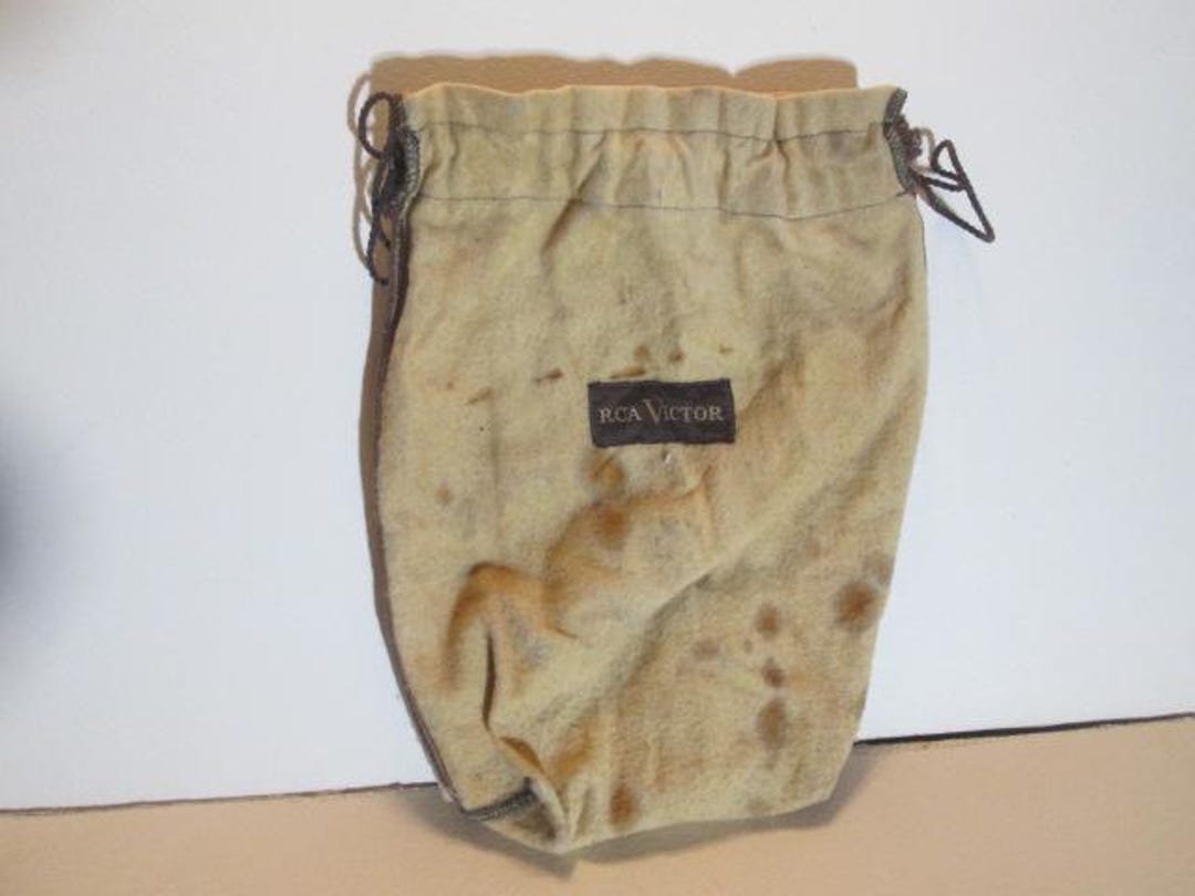 Vintage RCA Victor Felt Draw String Transistor Radio Bag 9123 - Etsy