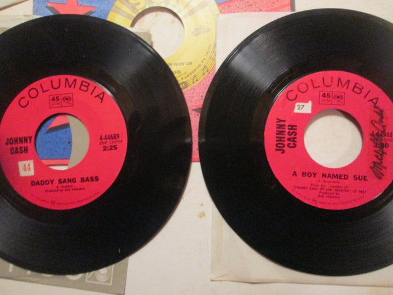 45 Rpm Record Sun Records Alumni Elvis Roy Orbison Johnny Cash Jerry ...