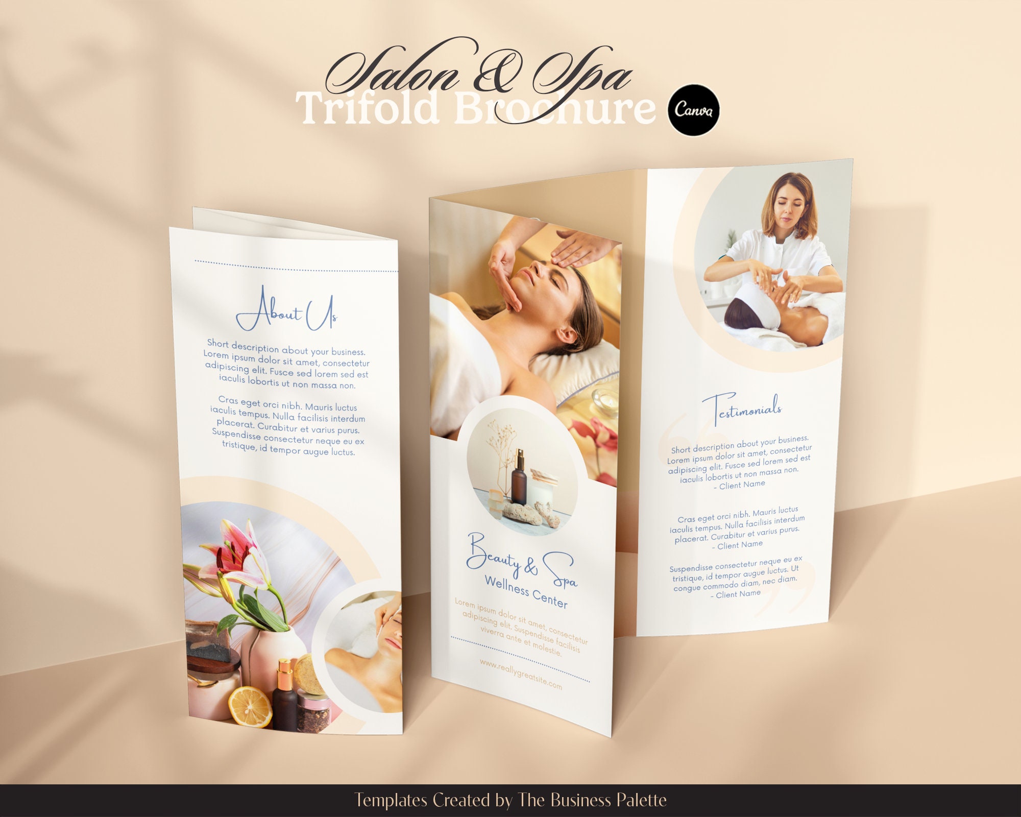 Spa Brochure Design Inspiration
