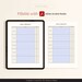 Daily Checklist Template Fillable in Adobe Acrobat Fully Customizable ...