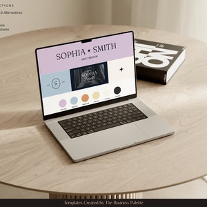 Pastel Brand Board | Canva Template | Premade Kits | Fully Customizable ...