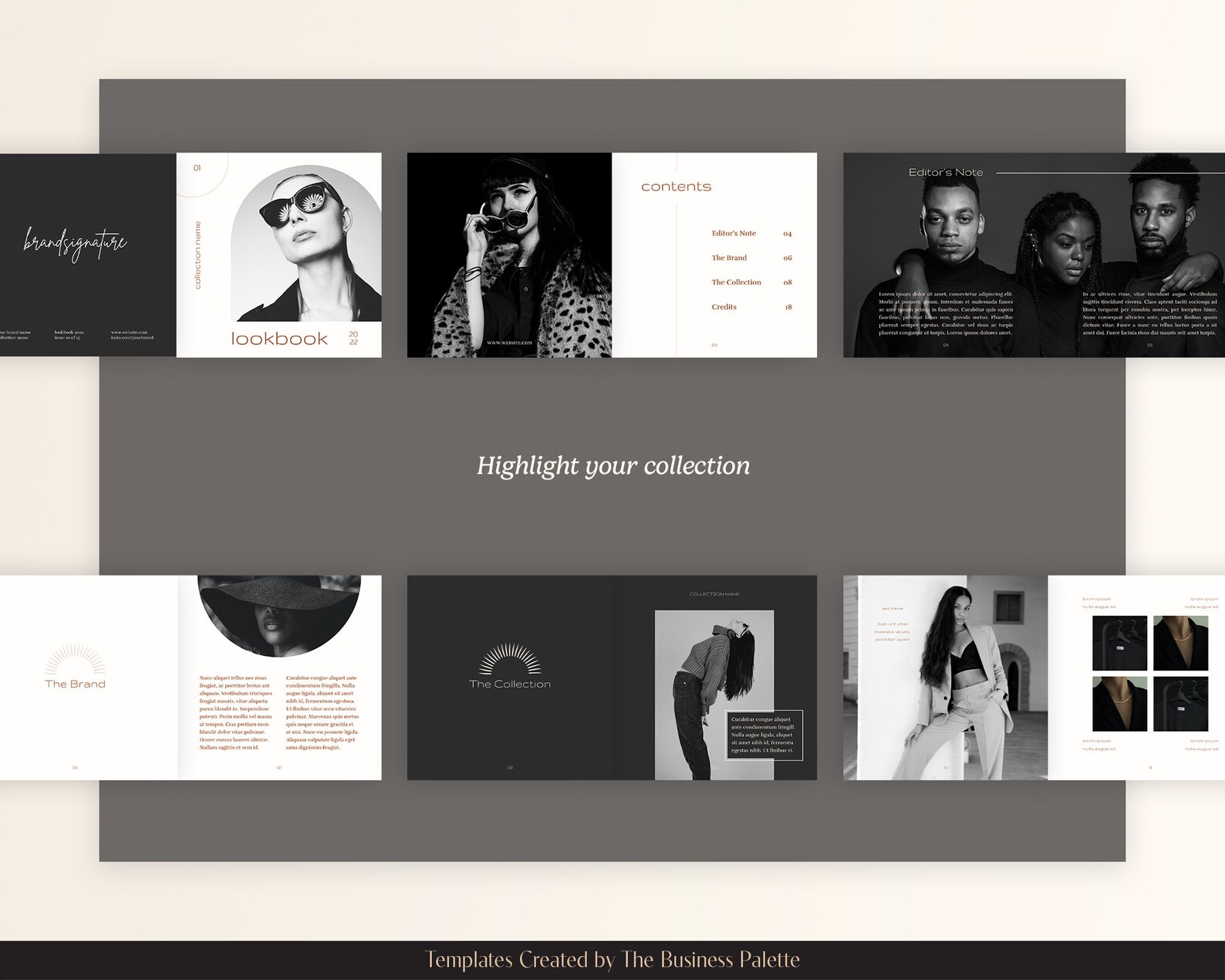 Minimalist Lookbook | Square Digital Magazine | 20 Pages Canva ...