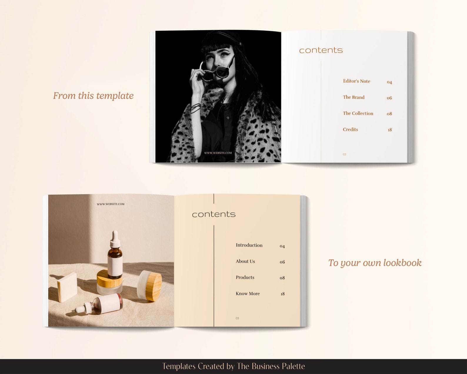 Minimalist Lookbook | Square Digital Magazine | 20 Pages Canva ...