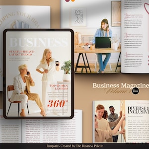 Three Magazines Bundle | Startup + Business Vol. 1 & 2 | Customizable ...
