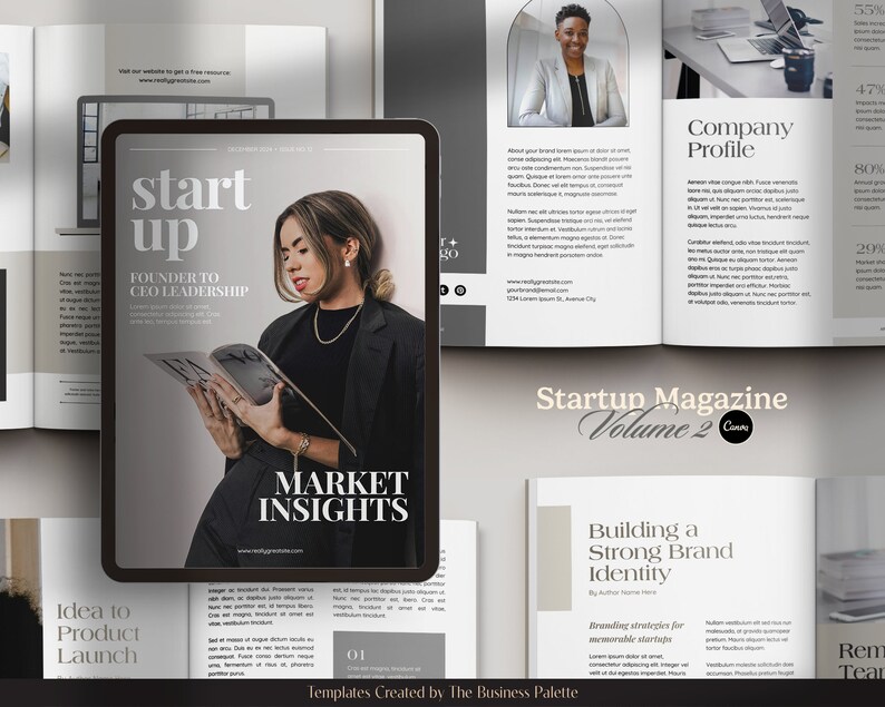 Magazine Bundle | Business Magazine Vol. 1 Second Version and Startup ...