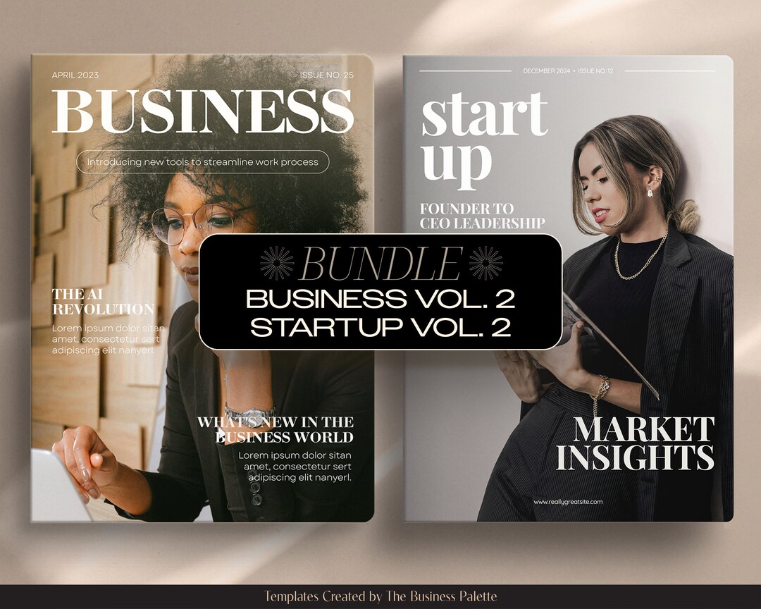 Ebook Bundle | Business Magazine Vol. 2 and Startup Magazine Vol. 2 ...