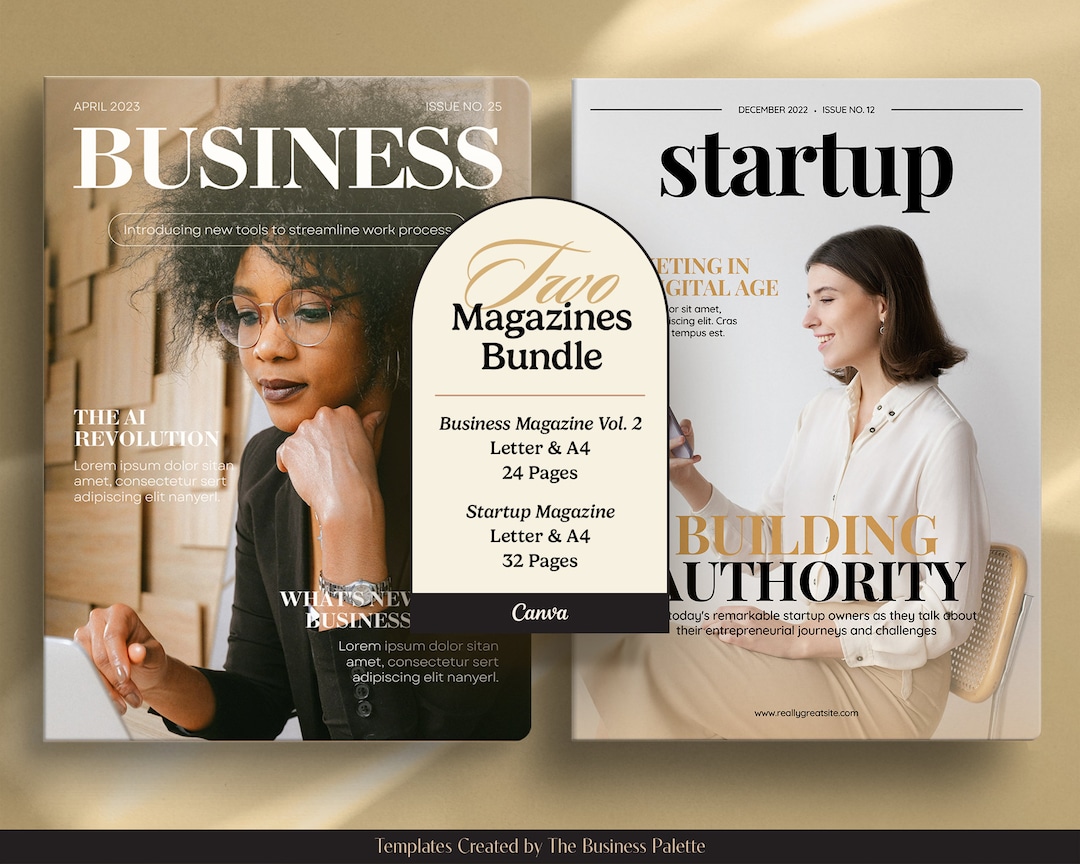 Bundle of Business Magazine Volume 2 and Startup Magazine ...