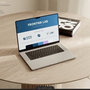 Tech & Saas Brand Board | Canva Template | Premade Branding Kit | Fully ...