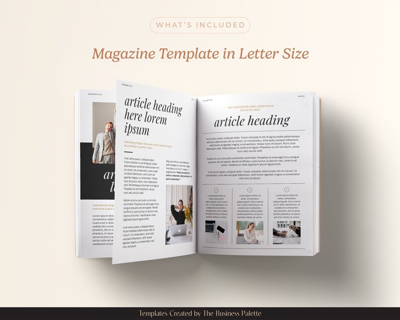 Multipurpose Magazine | Customizable in Canva | 10 Pages Template ...
