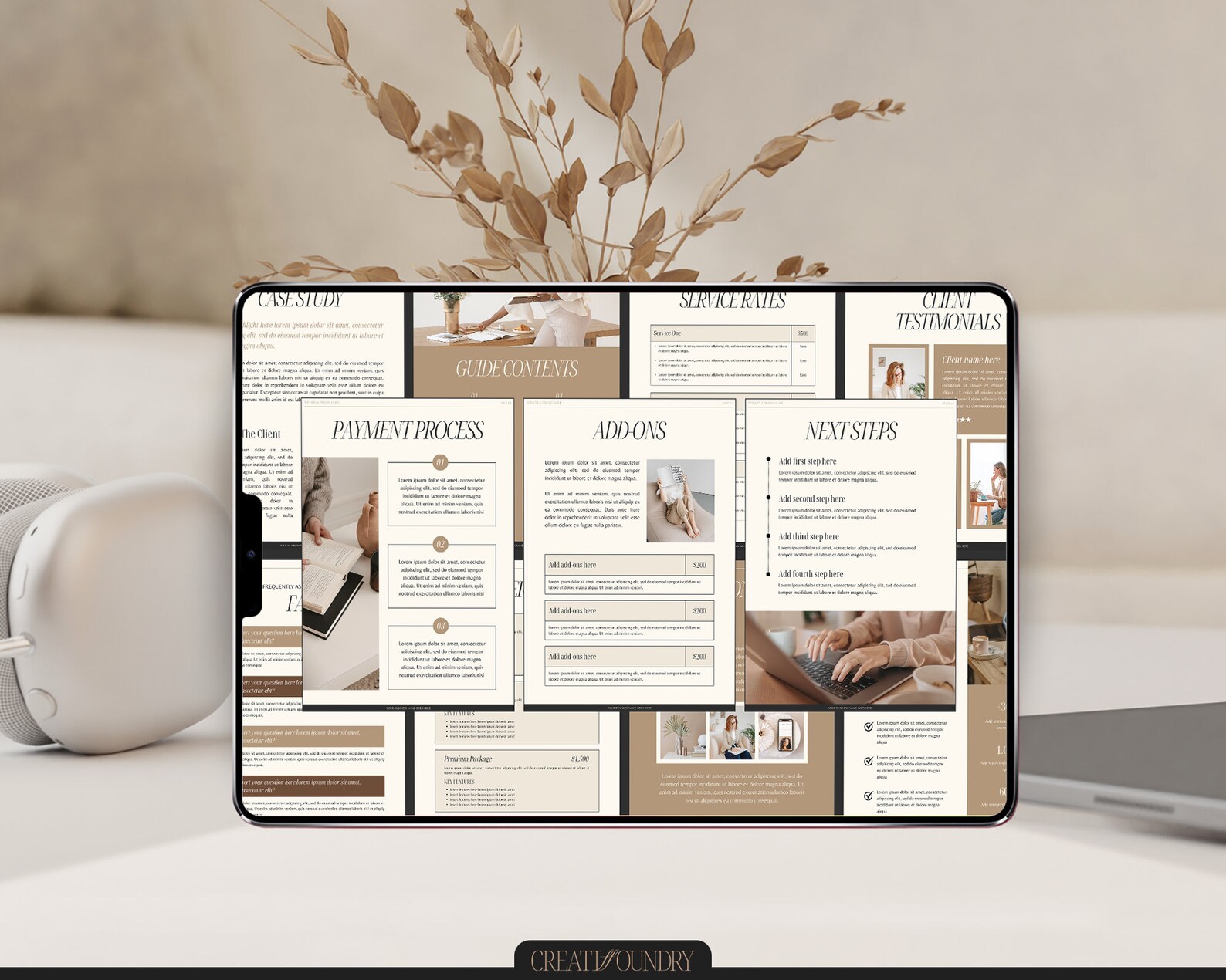 TERRA Services and Pricing Guide | Customizable in Canva | 20 Pages ...
